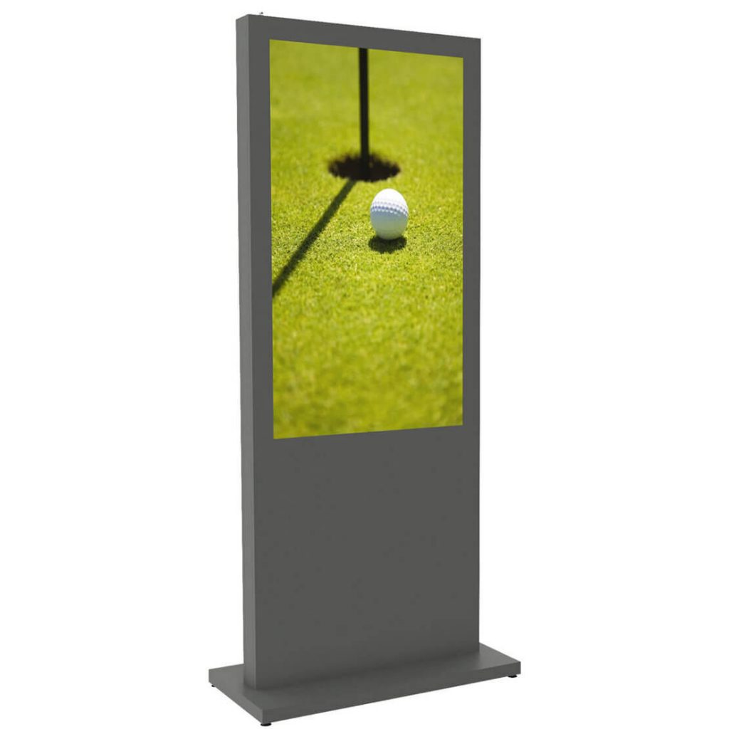 Totem vidéo 43″ double face Odessa – Digital-France